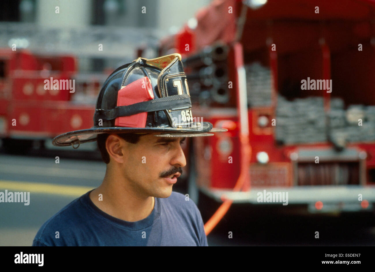 New York (USA), Fire Department Stock Photo - Alamy