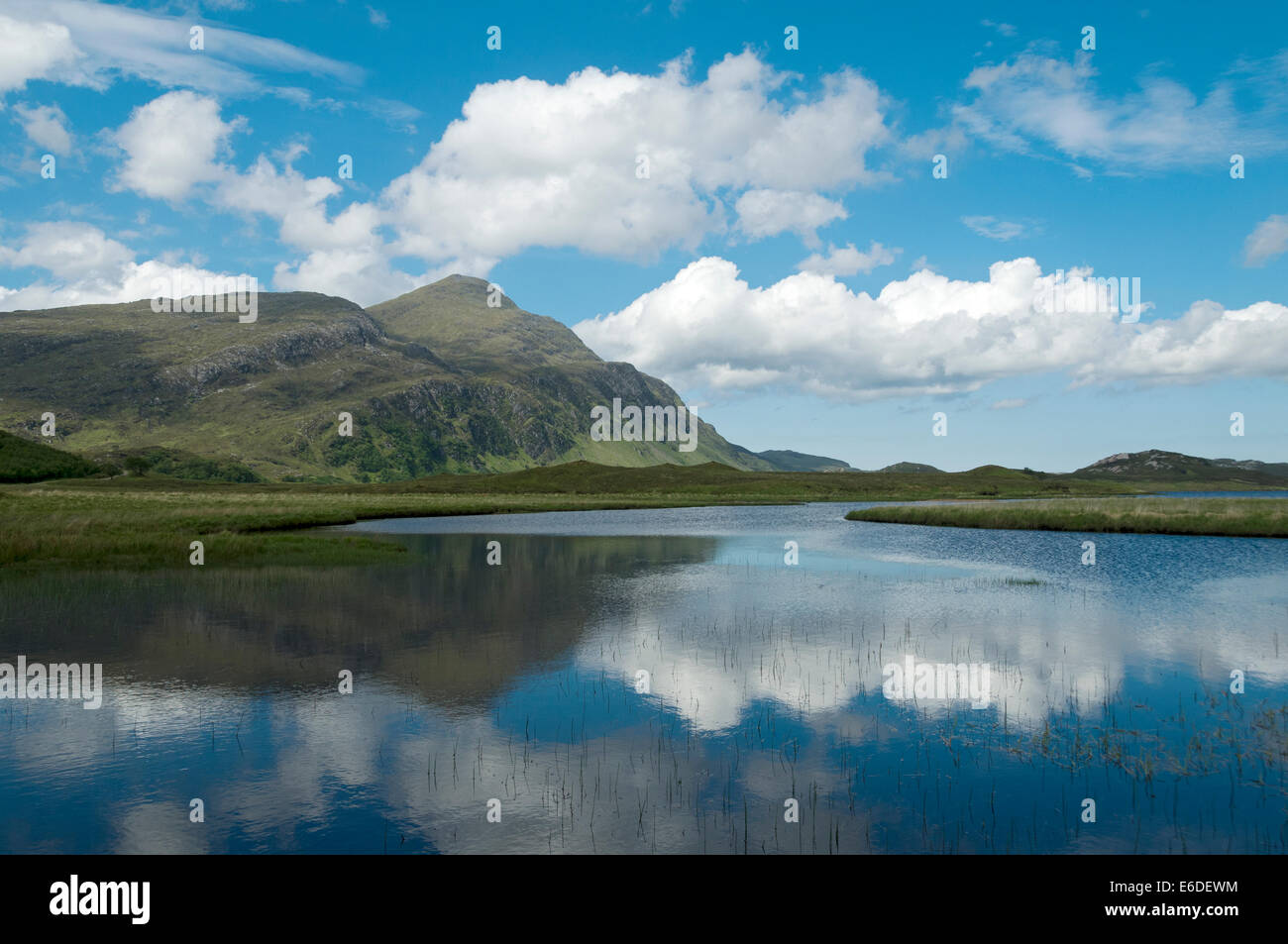 Ben Stack over Loch Stack, Sutherland, Scotland, UK Stock Photo - Alamy