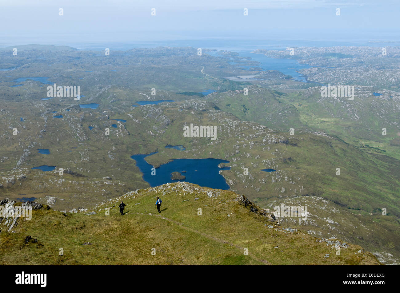 Hikers loch stack uk hi-res stock photography and images - Alamy