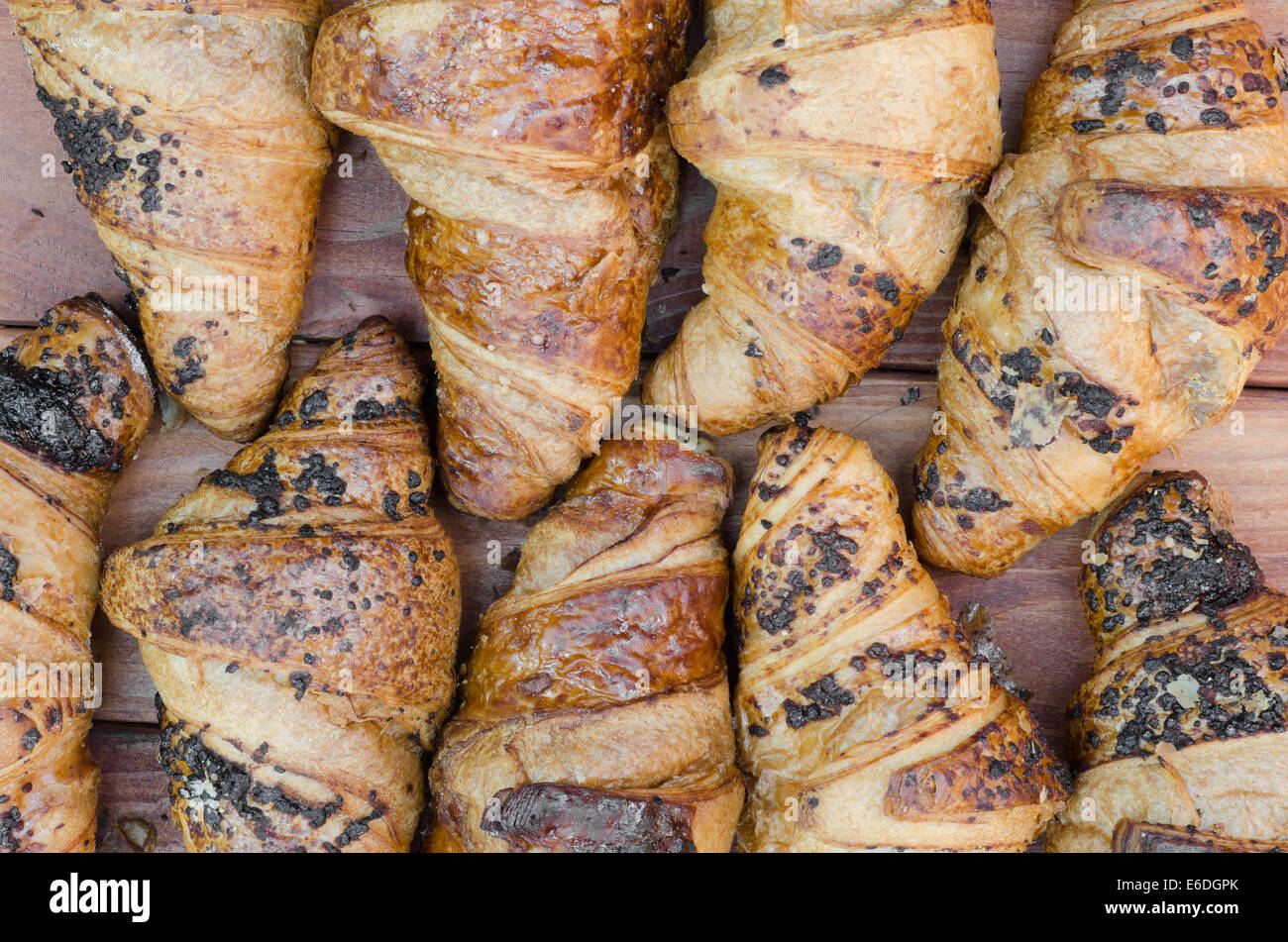 Close up flaky croissant hi-res stock photography and images - Alamy