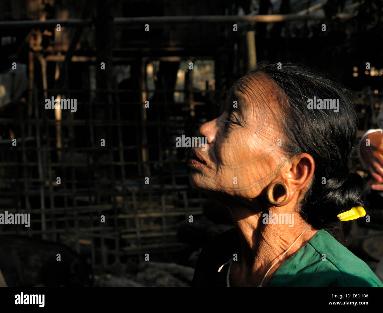 Spider woman of Burma, Old tradition in remote river village.tattoo ...
