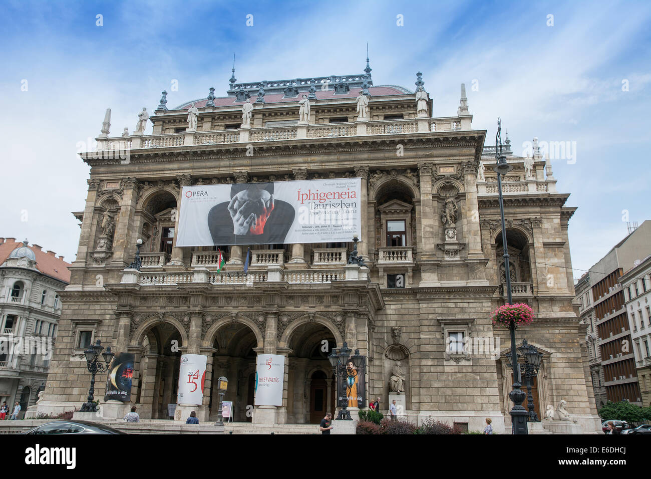 Royal Hungarian Opera House 2014 Stock Photo - Alamy