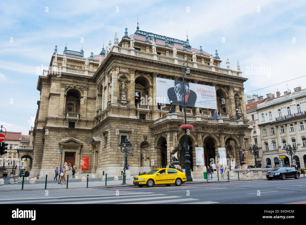 Royal Hungarian Opera House 2014 Stock Photo - Alamy