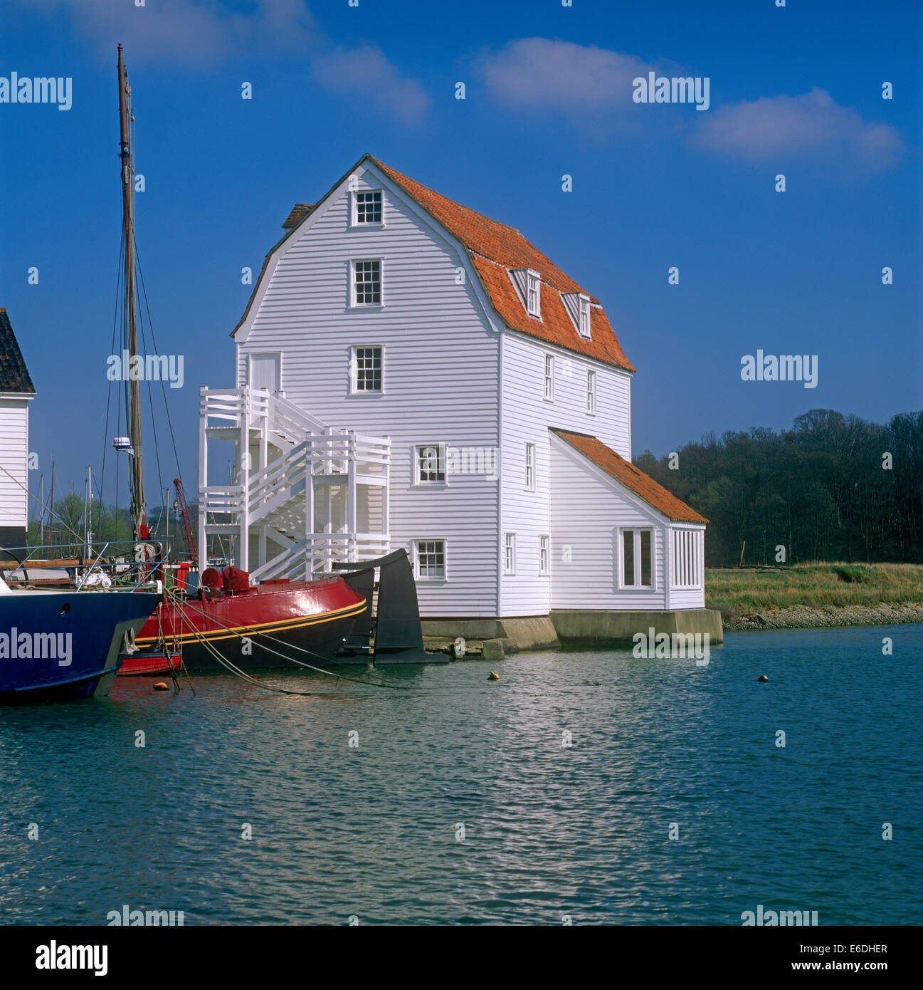 River Deben Tide Mill Woodbridge Suffolk UK Stock Photo - Alamy