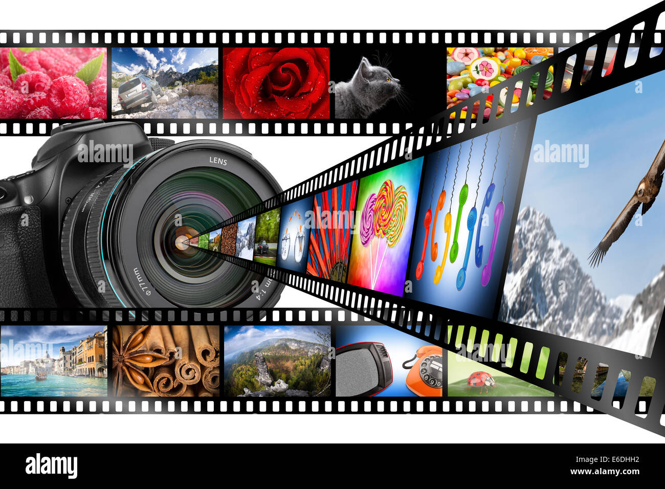 Digital camera film strips hi-res stock photography and images - Alamy