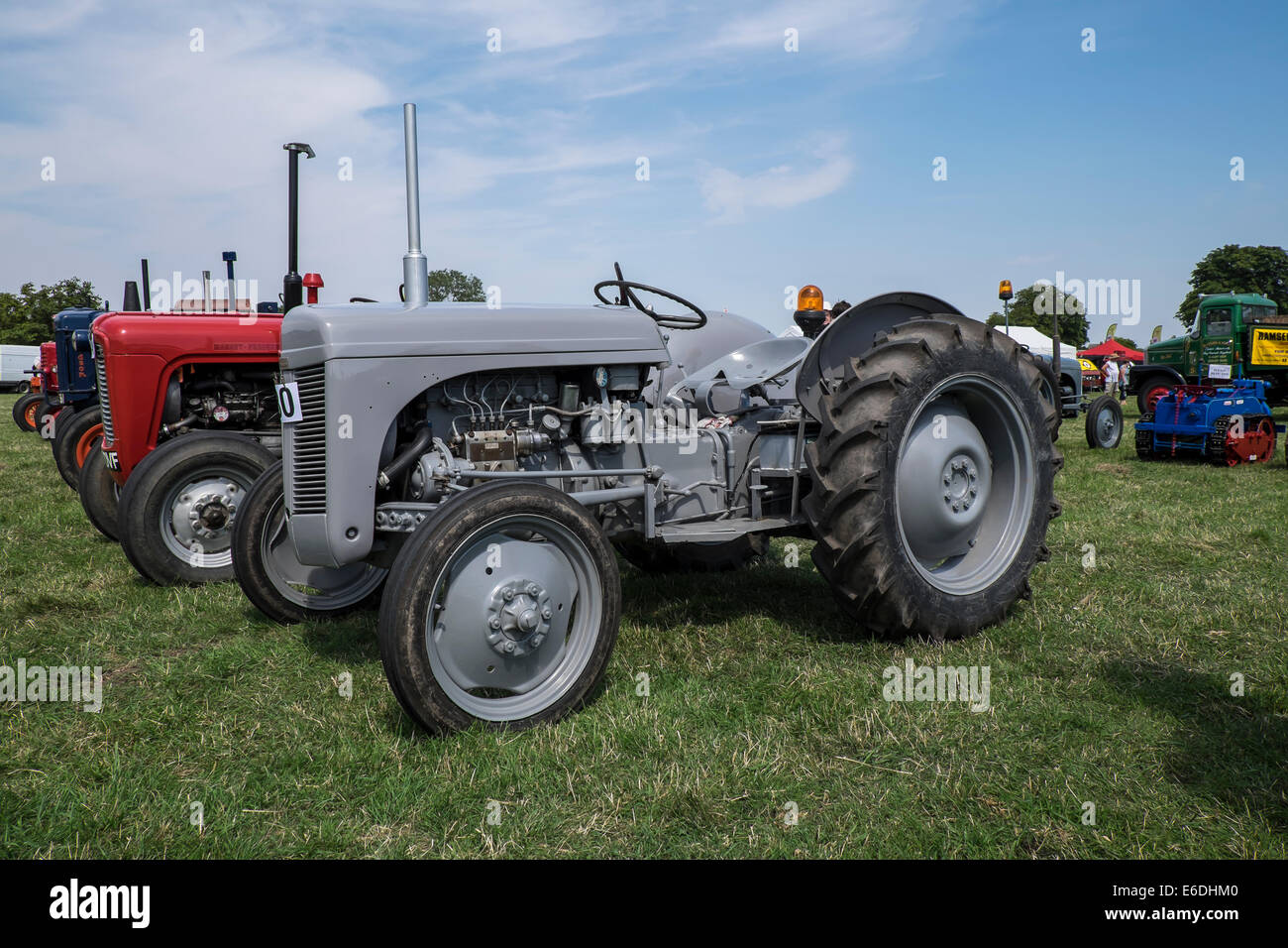 Veteran 1951 Ferguson TEA20 tractor at Stow cum Quy Cambridgeshire ...