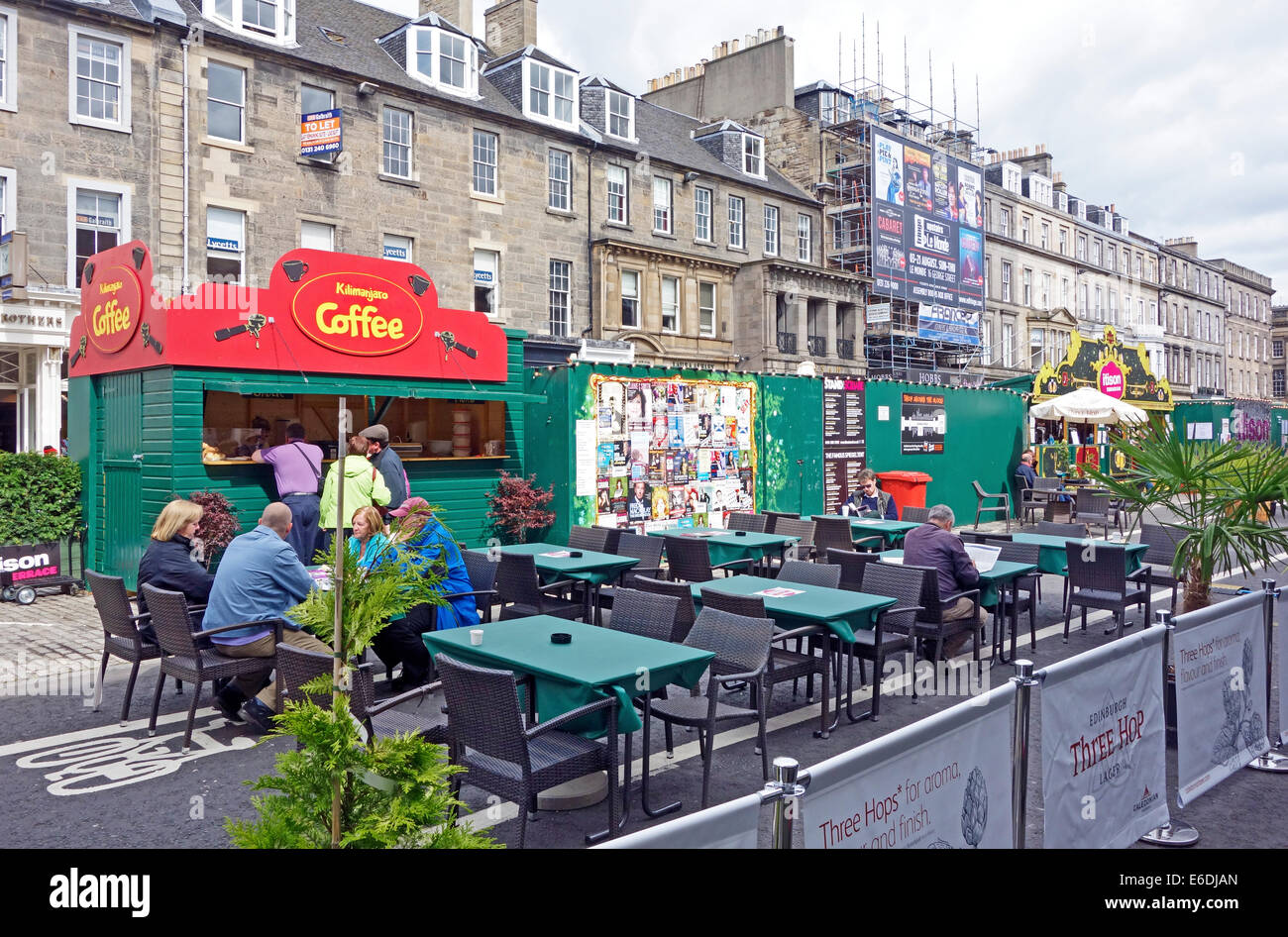 Cafe edinburgh hi-res stock photography and images - Alamy