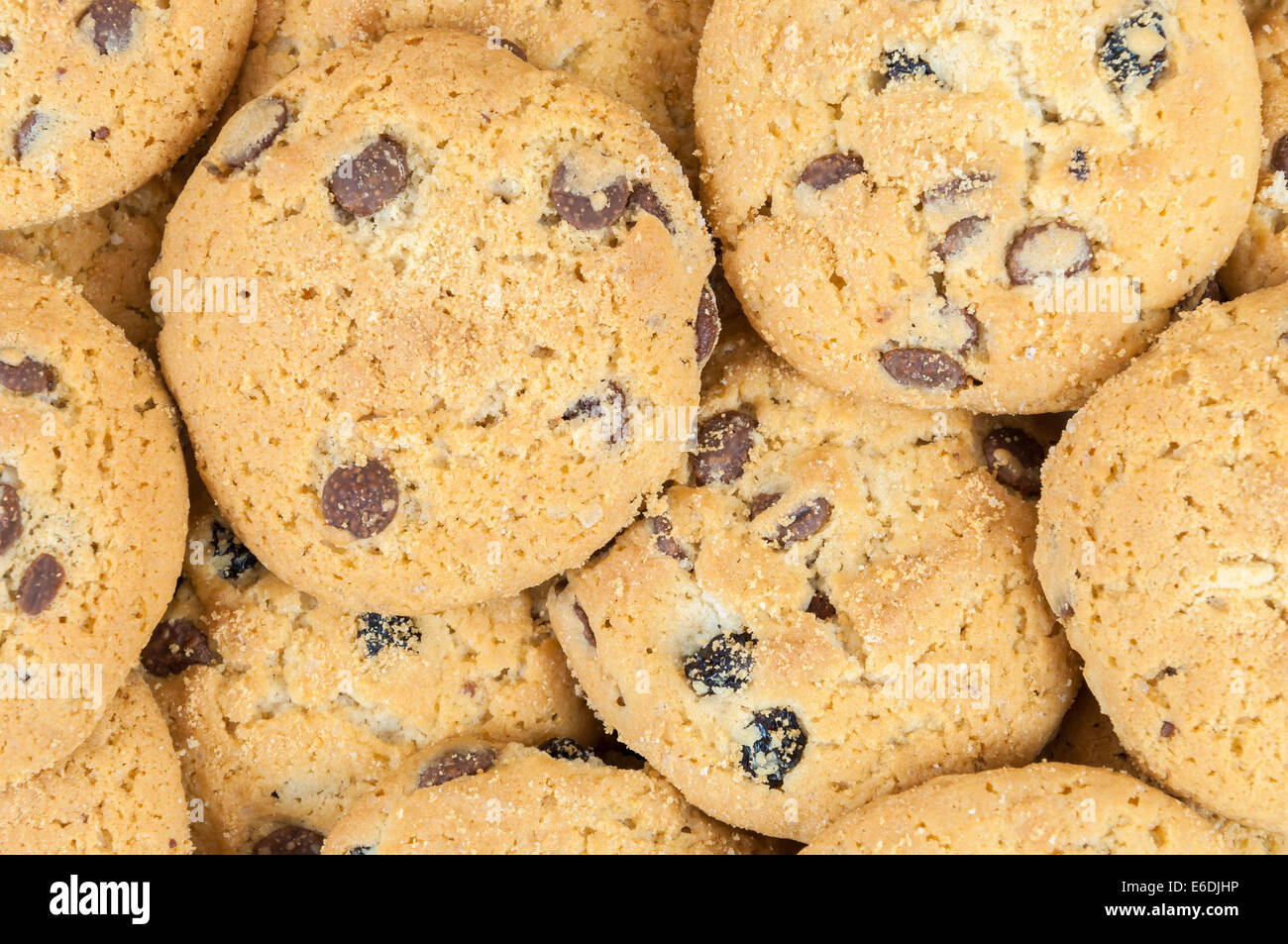 Chocolate cookies detail hi-res stock photography and images - Alamy