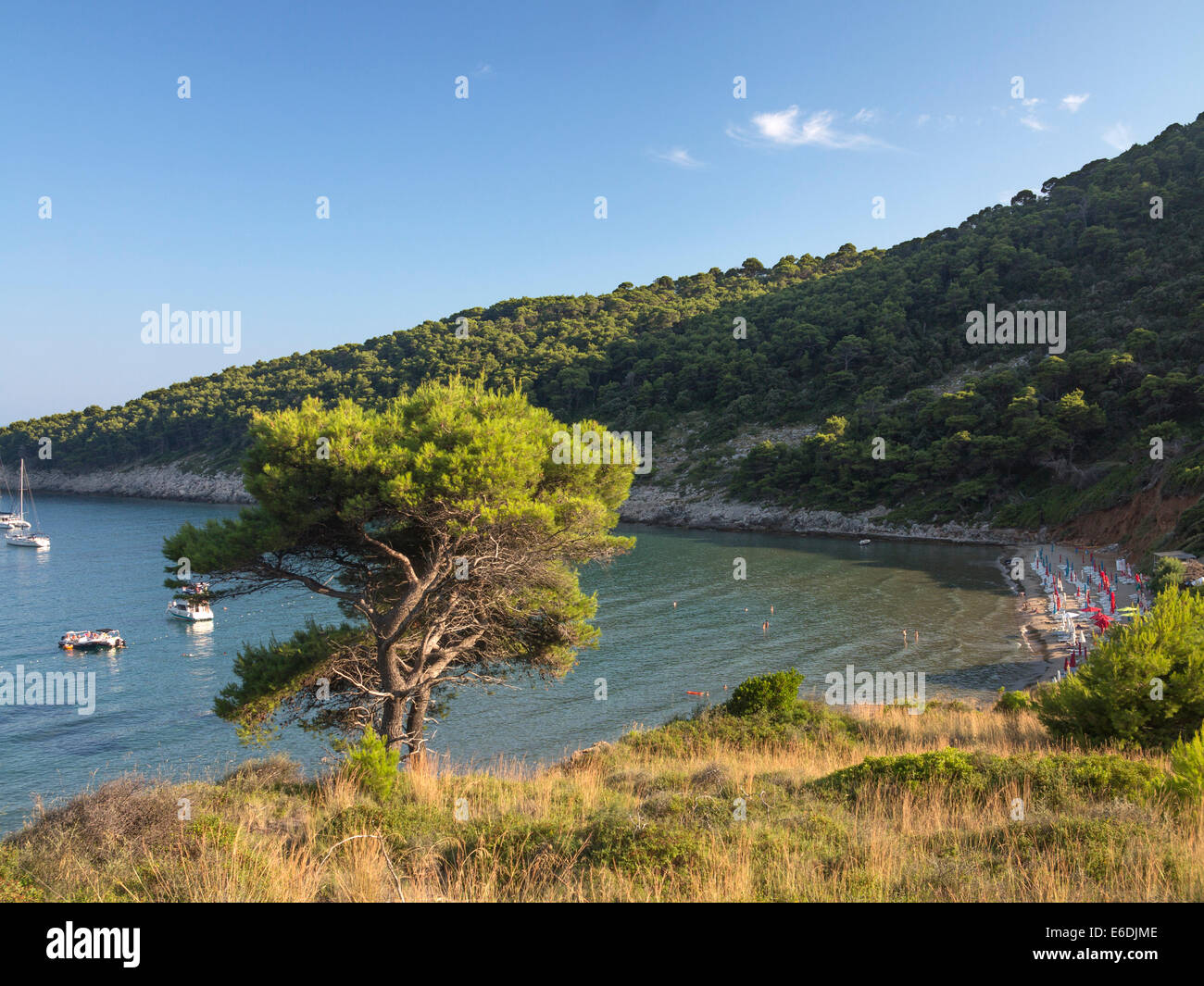 Lopud croatia beach hi-res stock photography and images - Alamy