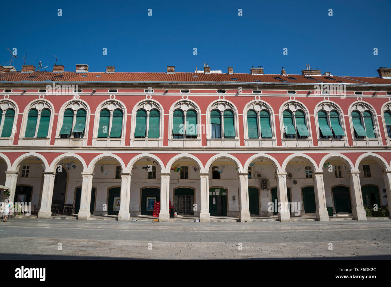 Republic Square, Prokurative, Trg Republike, Split, Croatia Stock Photo ...