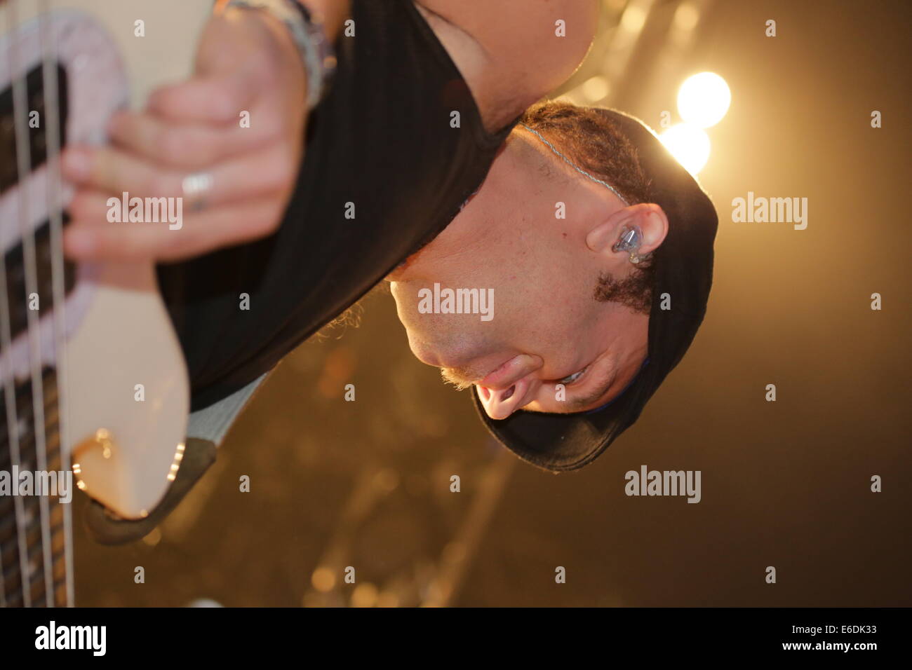Band playing live at a concert Stock Photo - Alamy