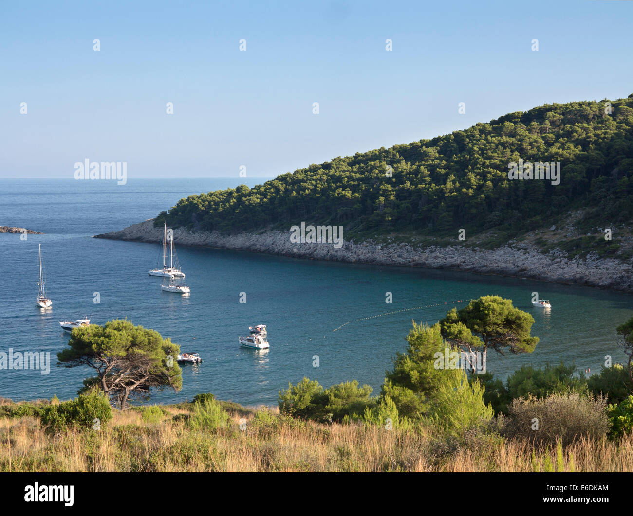 Lopud croatia beach hi-res stock photography and images - Alamy