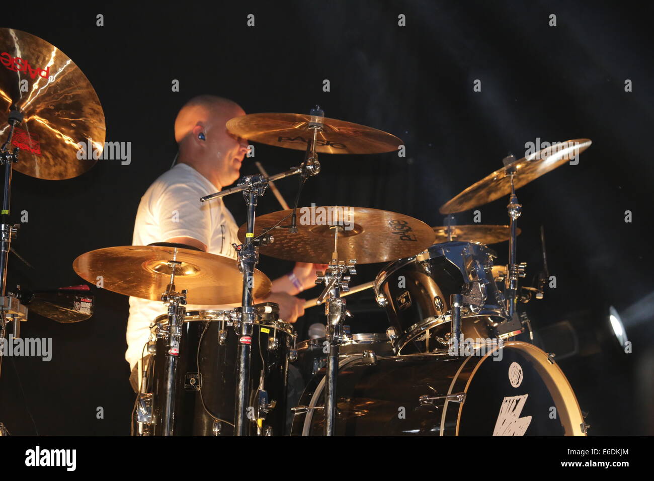 Band playing live Stock Photo - Alamy