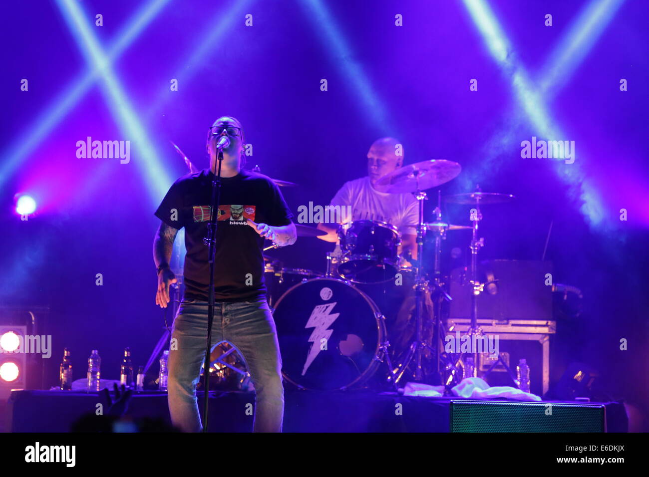 Band playing live Stock Photo - Alamy