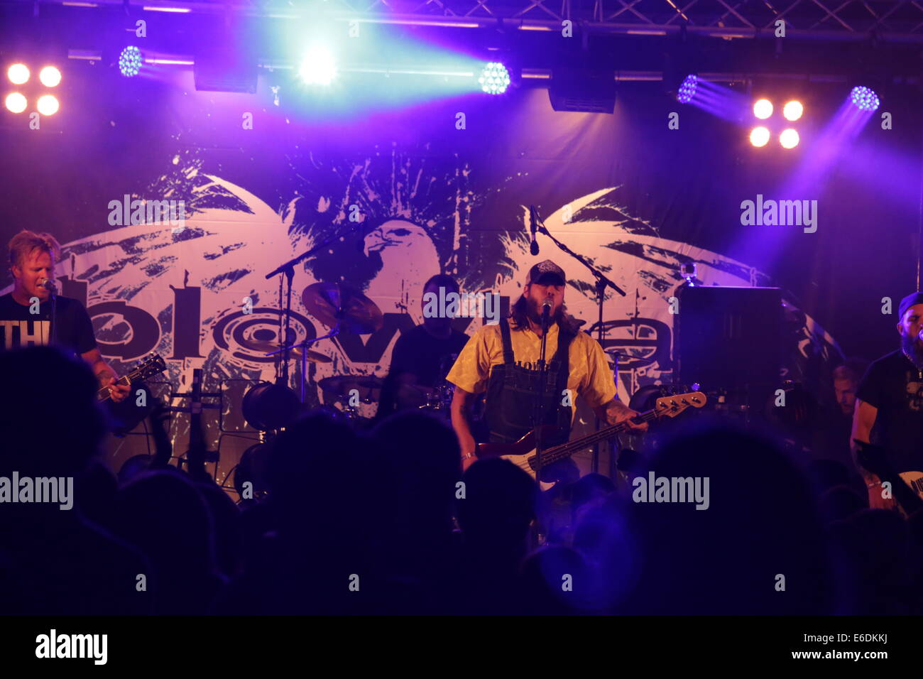 Band playing live Stock Photo - Alamy