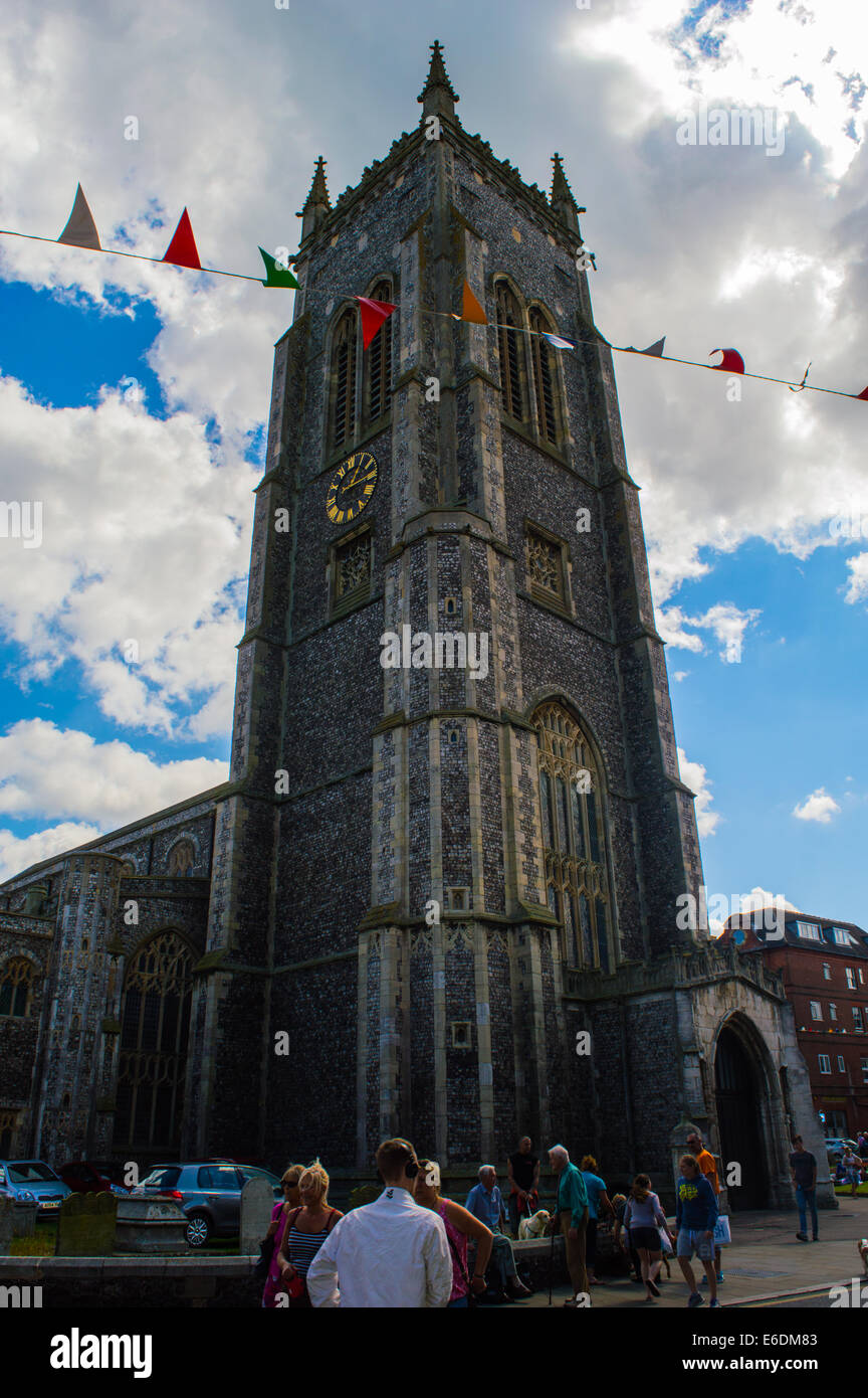 Church building in Cromer Stock Photo - Alamy