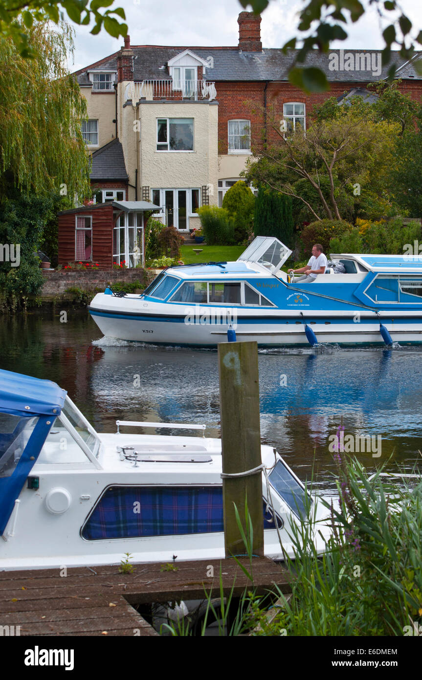 River Waveney Beccles Stock Photo - Alamy