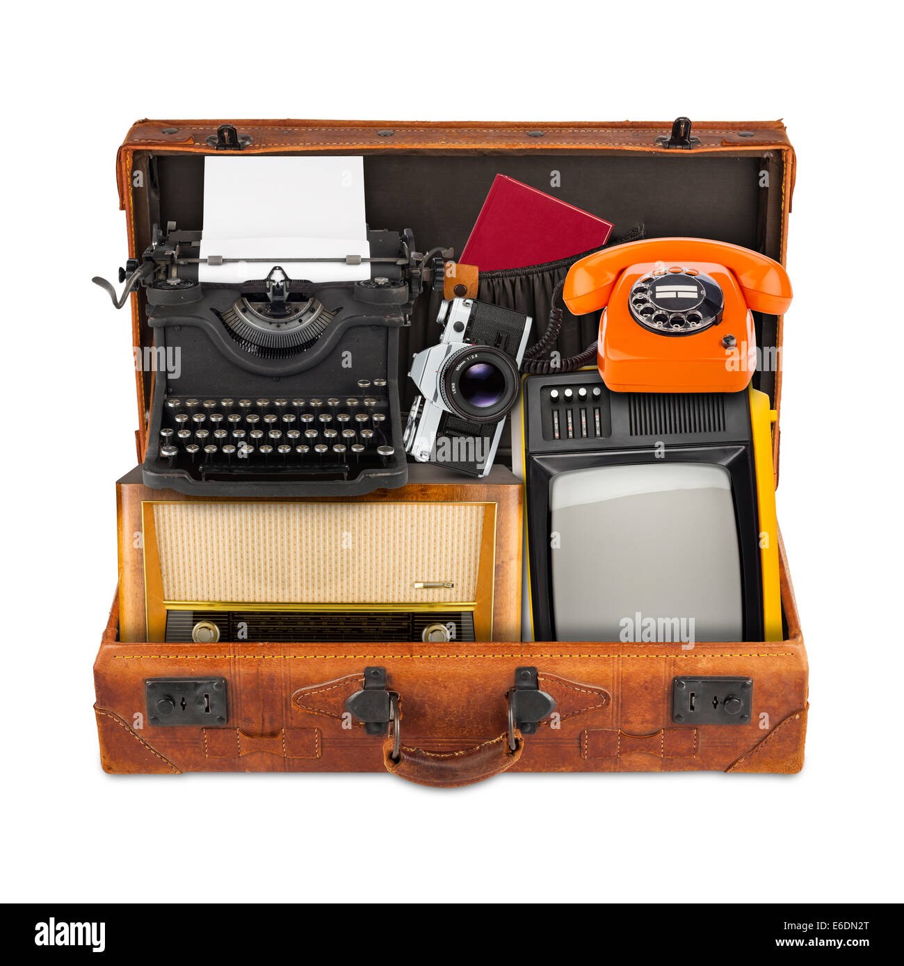 Typewriter camera retro Cut Out Stock Images & Pictures - Alamy