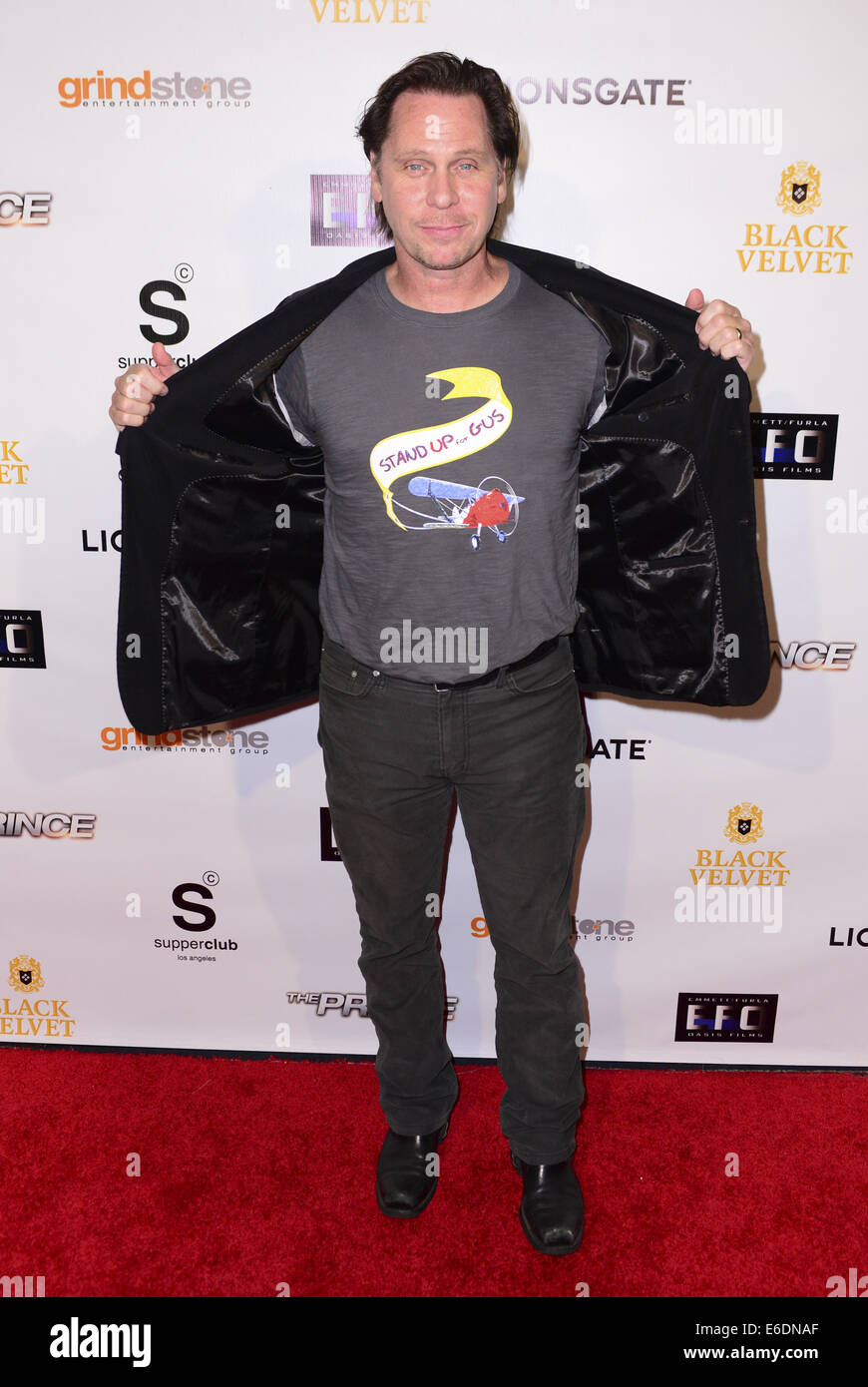 Hollywood, California, USA. 18th Aug, 2014. American actor Don Harvey ...