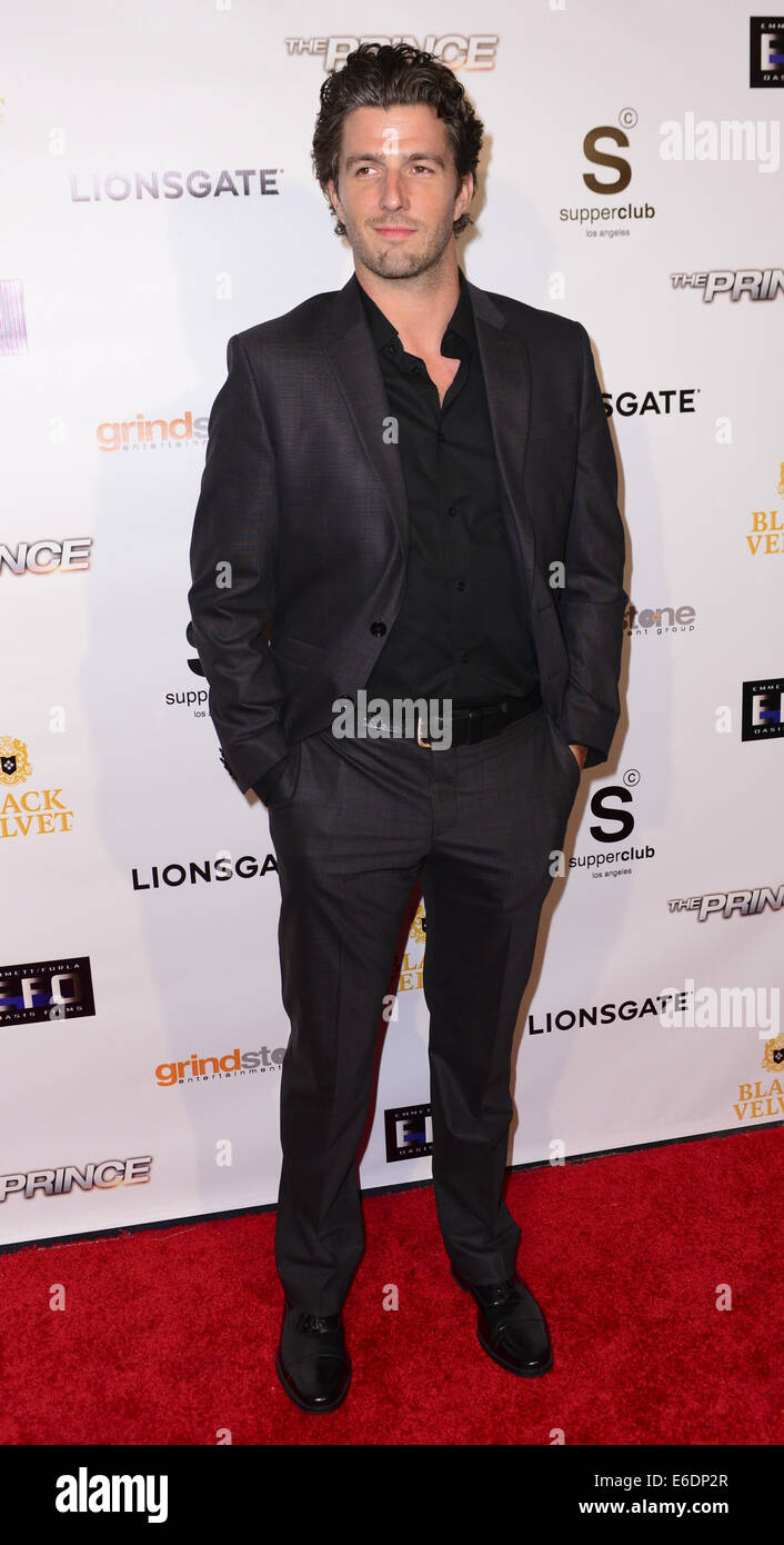 Hollywood, California, USA. 18th Aug, 2014. American actor Tyler Olson ...