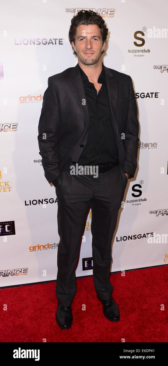 Hollywood, California, USA. 18th Aug, 2014. American actor Tyler Olson ...