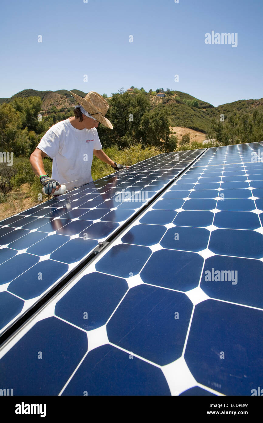 Grid tied solar hi-res stock photography and images - Alamy