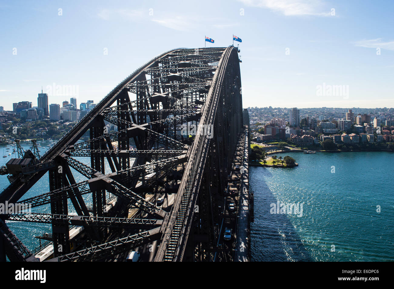 Sydney Harbour Bridge From Pilon View Point Stock Photo - Alamy