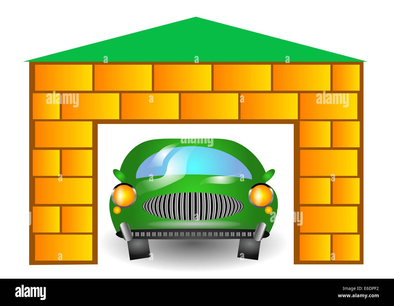 Car brick Cut Out Stock Images & Pictures - Alamy