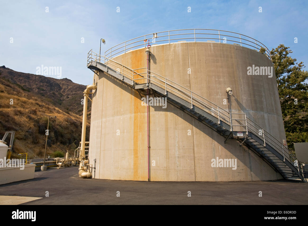 Sewage digester tanks hi-res stock photography and images - Alamy