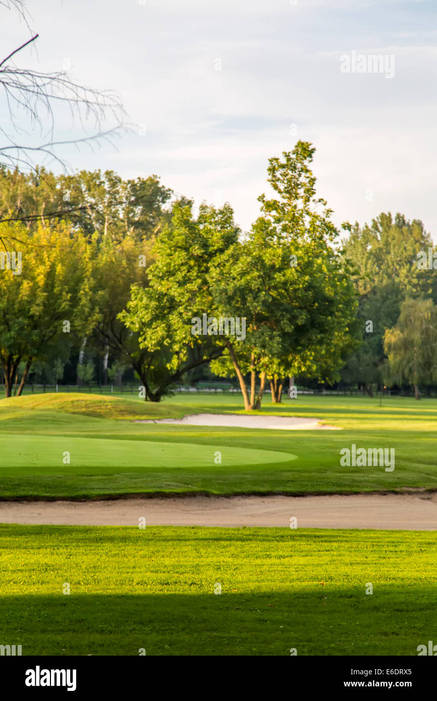 Golf landscape hi-res stock photography and images - Alamy