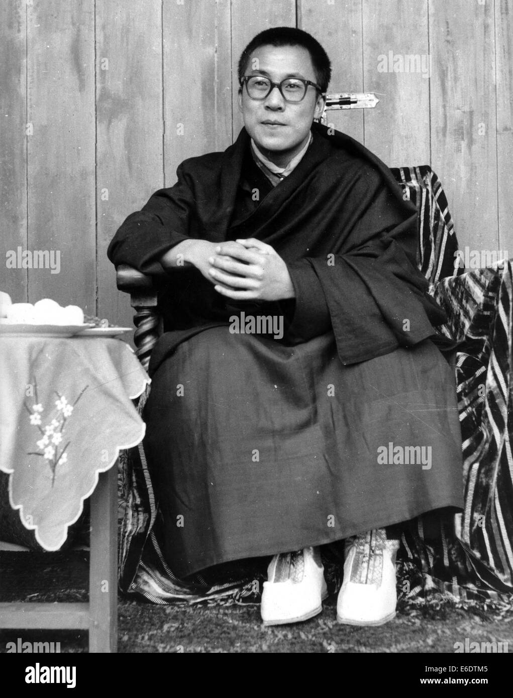 Life of a lama Black and White Stock Photos & Images - Alamy