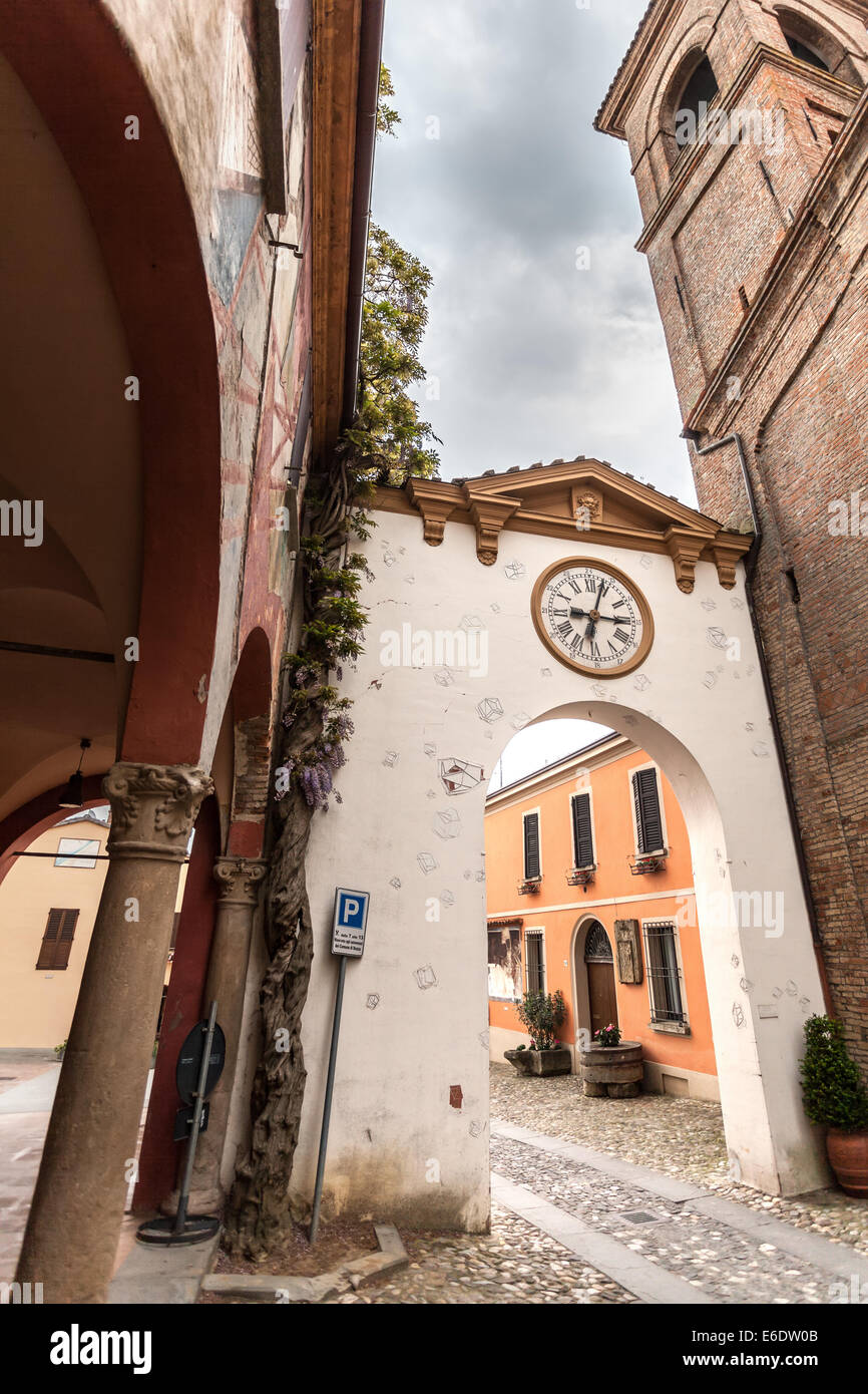 Old Italian Town Mural Stock Photos & Old Italian Town Mural Stock ...