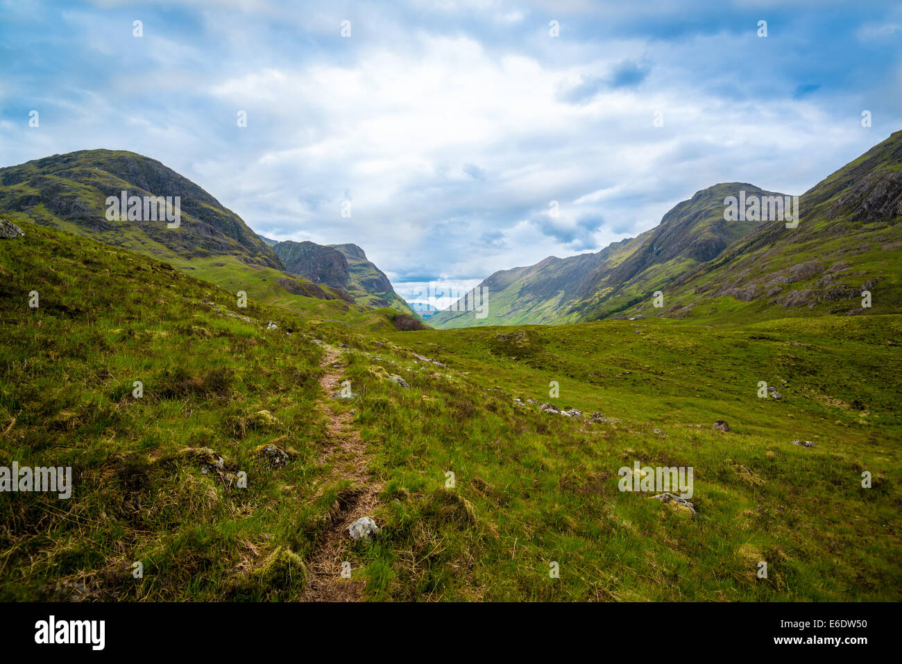 Beautiful Mountains of Glencoe Stock Photo - Alamy