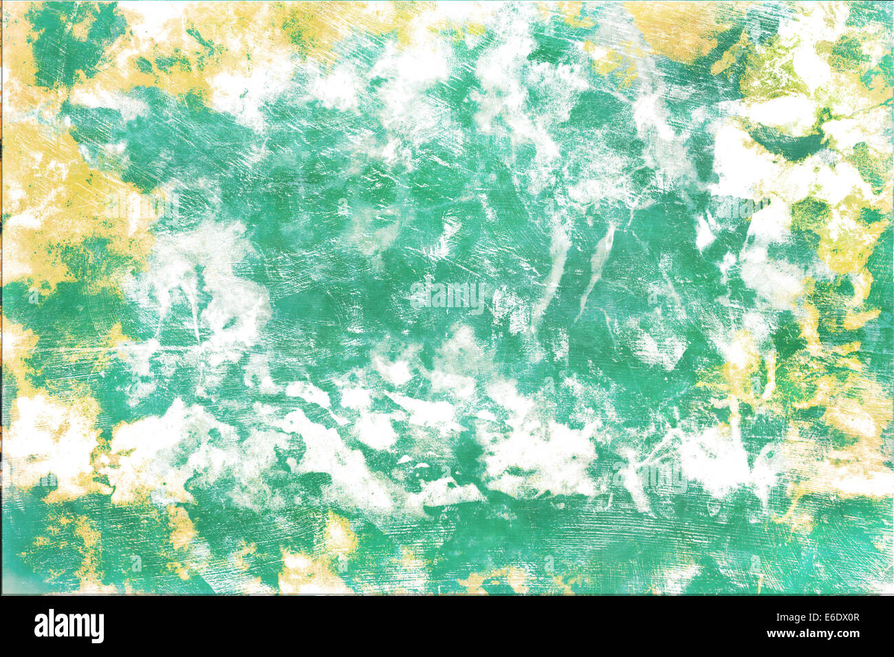 Scratched green wall background Stock Photo - Alamy