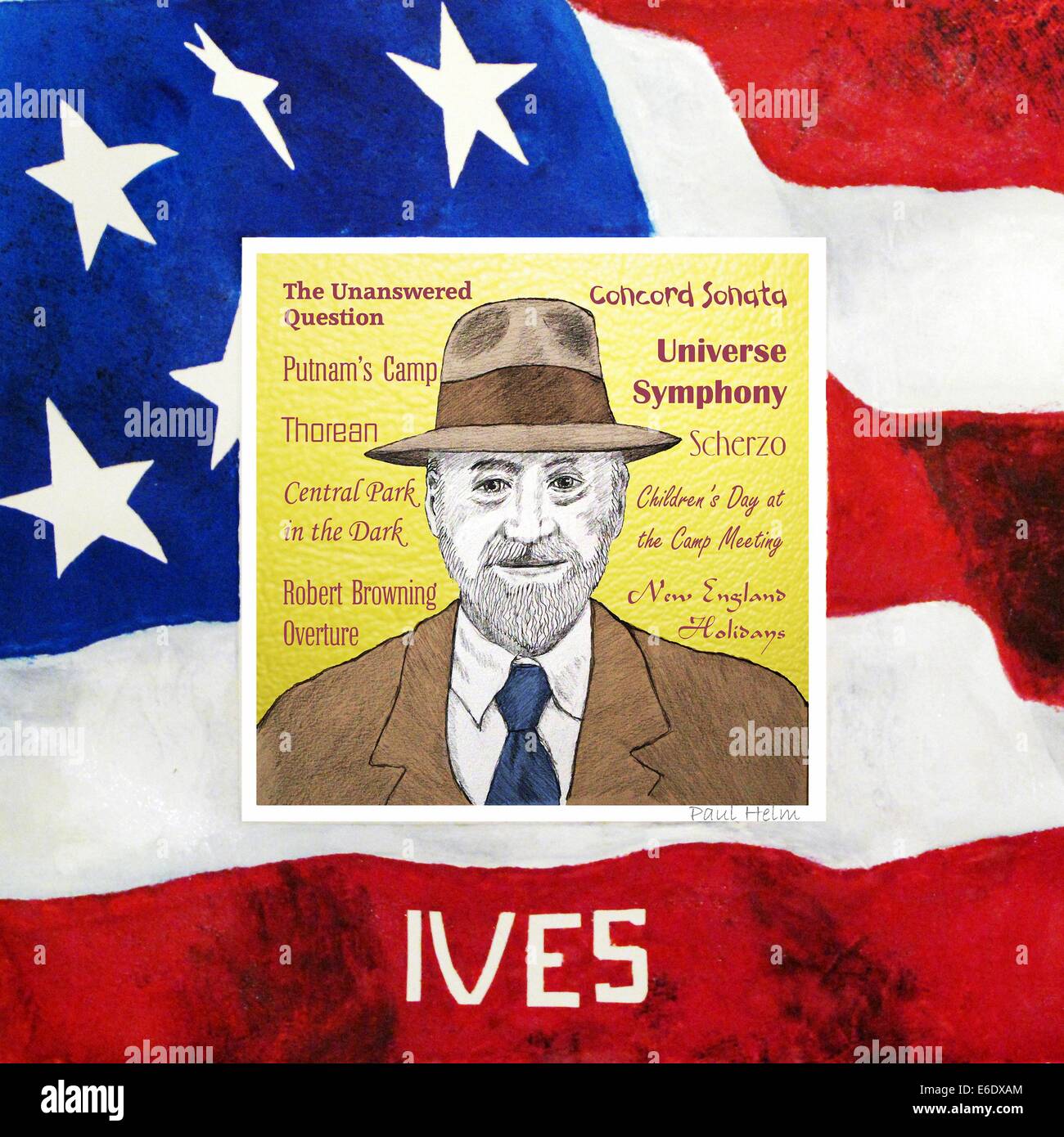 Charles ives composer hi-res stock photography and images - Alamy