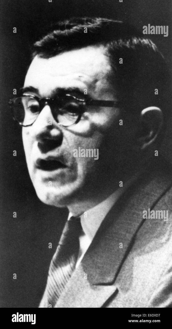 Andrei Gromyko (1909-1989), Soviet Statesman, Portrait, circa 1958 ...