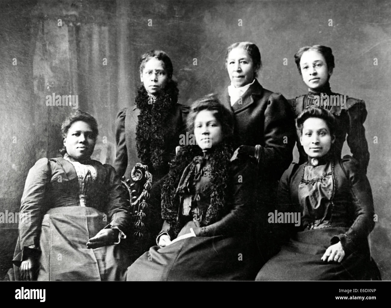 Six African-American Women, Portrat, circa 1900, from the Film, "The ...