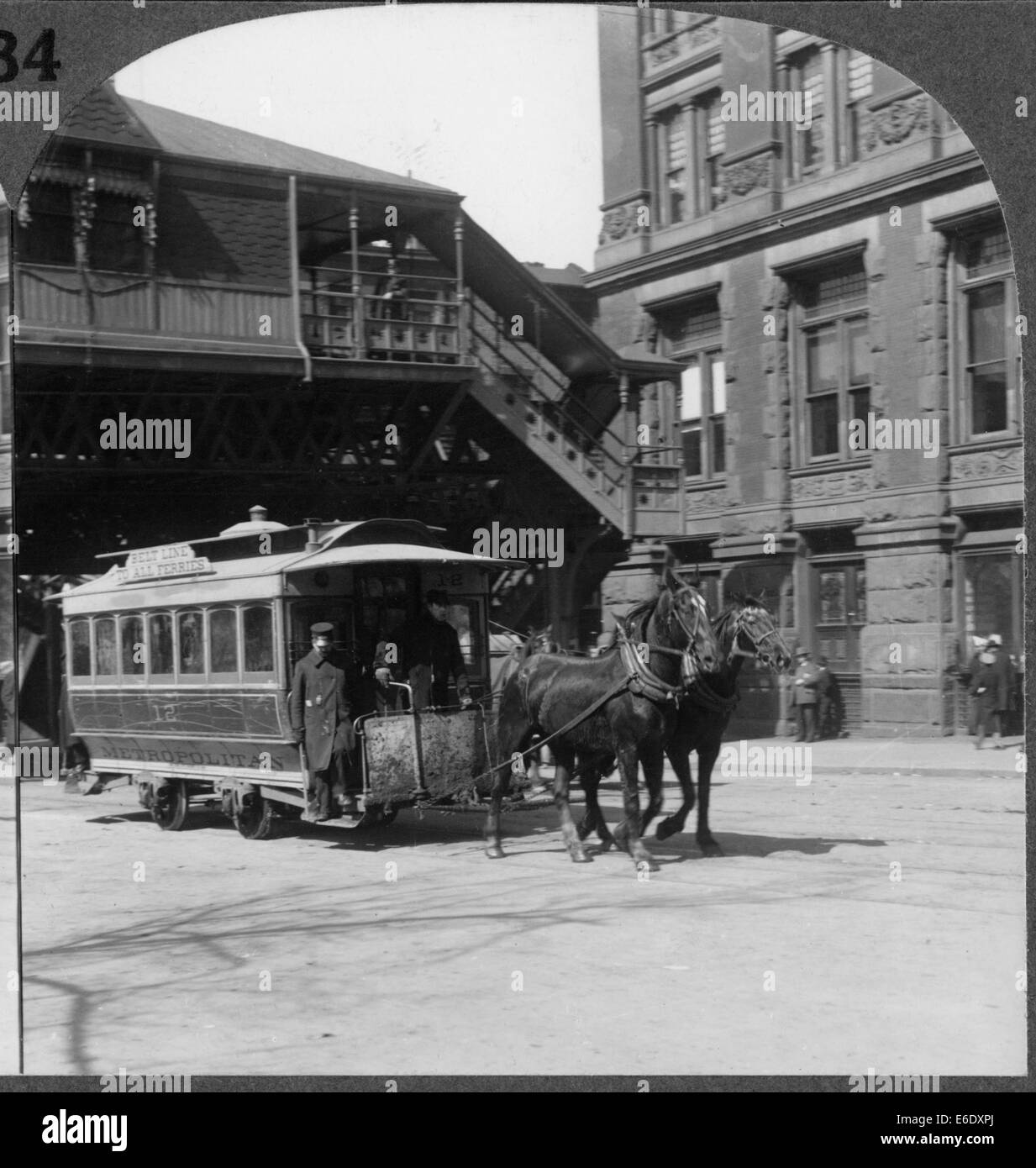 Streetcar 1900s hi-res stock photography and images - Alamy