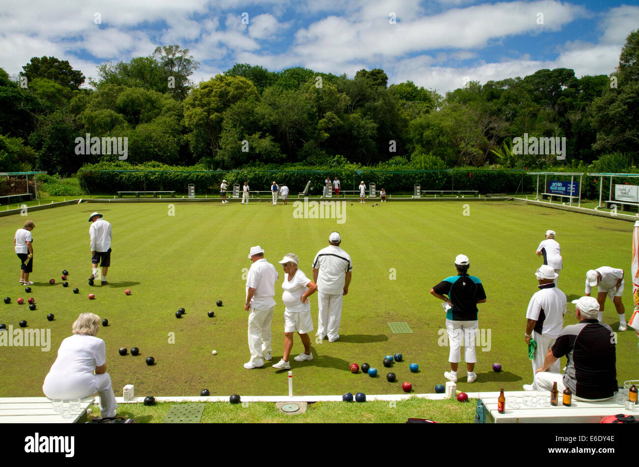 Islands lawn bowls hi-res stock photography and images - Alamy