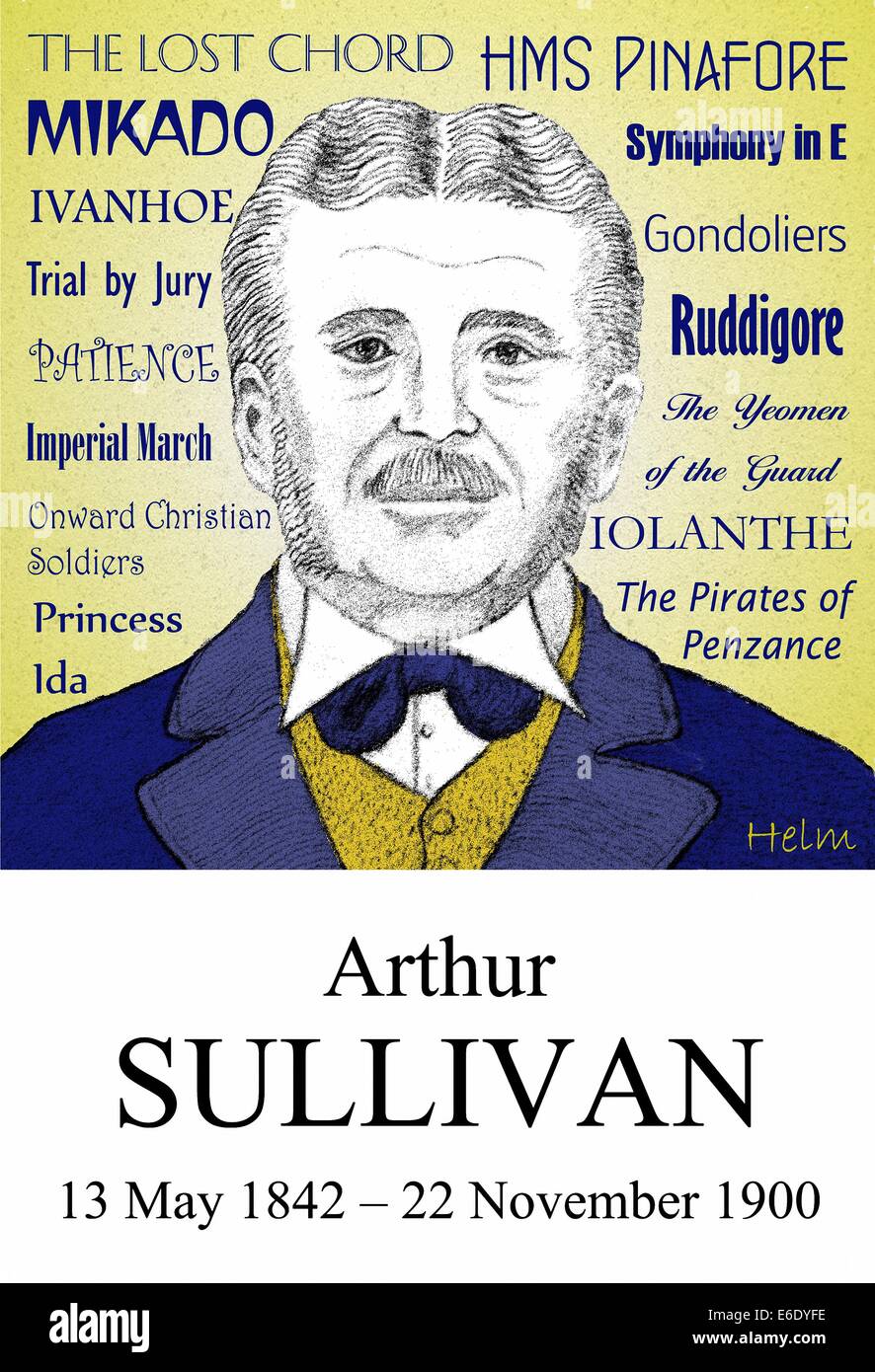 Gilbert sullivan illustration hi-res stock photography and images - Alamy