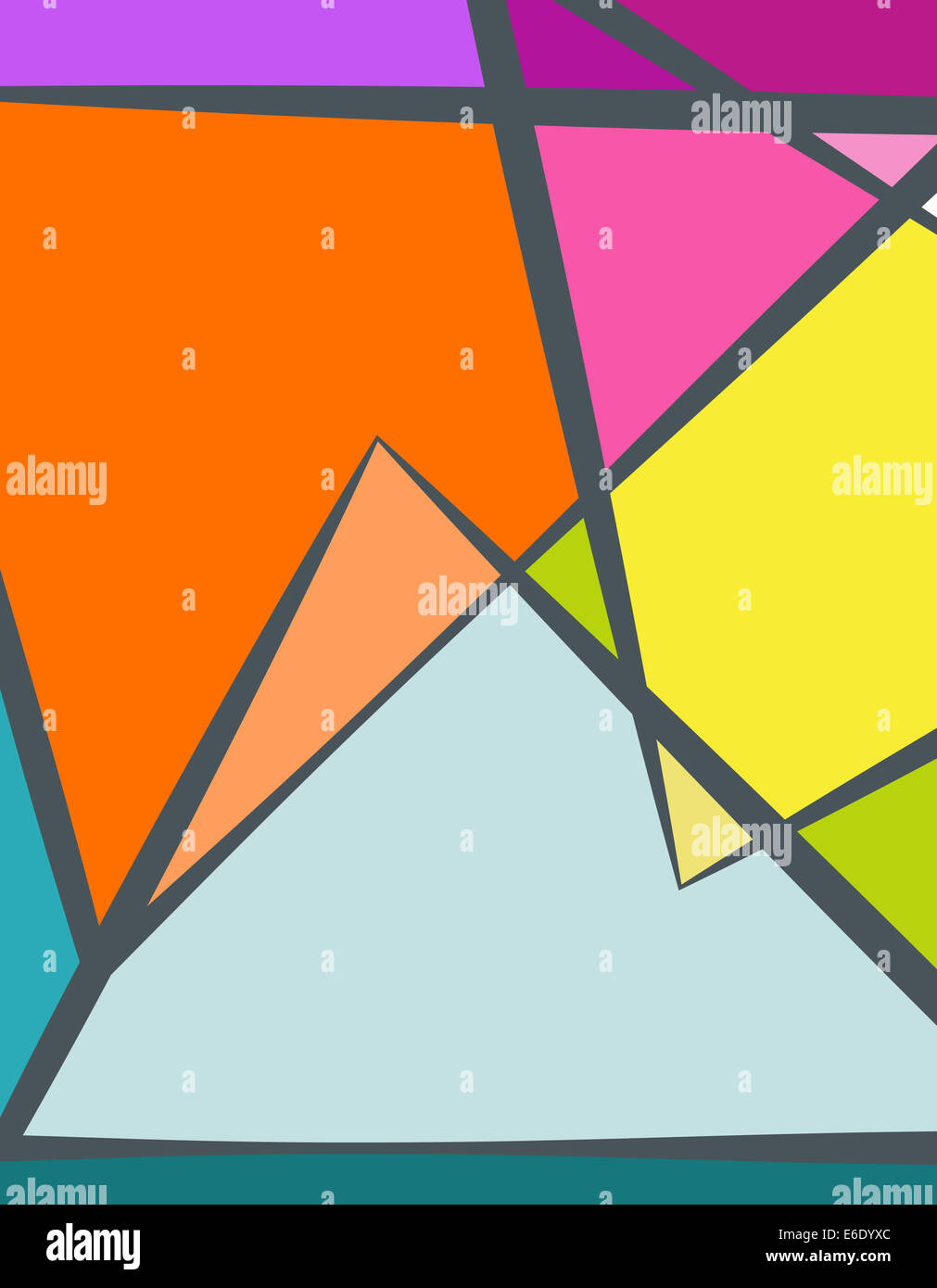 Abstract Geometric Background Vector Illustration Stock Photo - Alamy