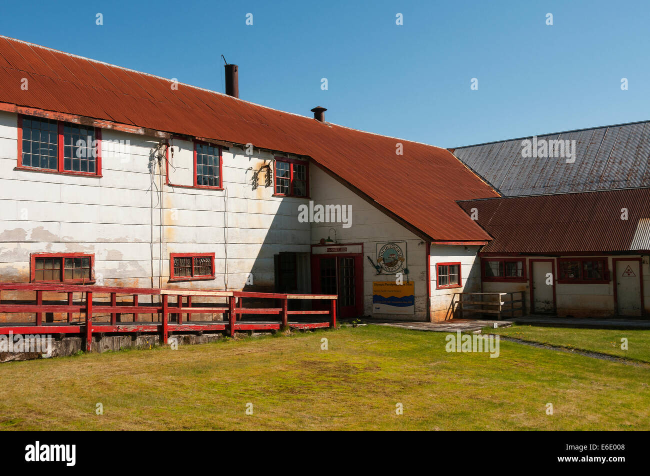 Elk203-4252 Canada, British Columbia, Port Edward, North Pacific ...
