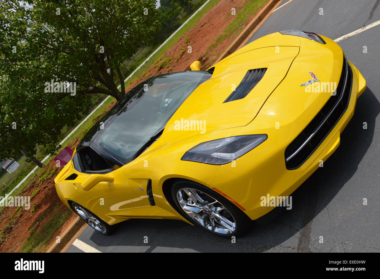 A 2014 Corvette Stingray C7 Stock Photo - Alamy