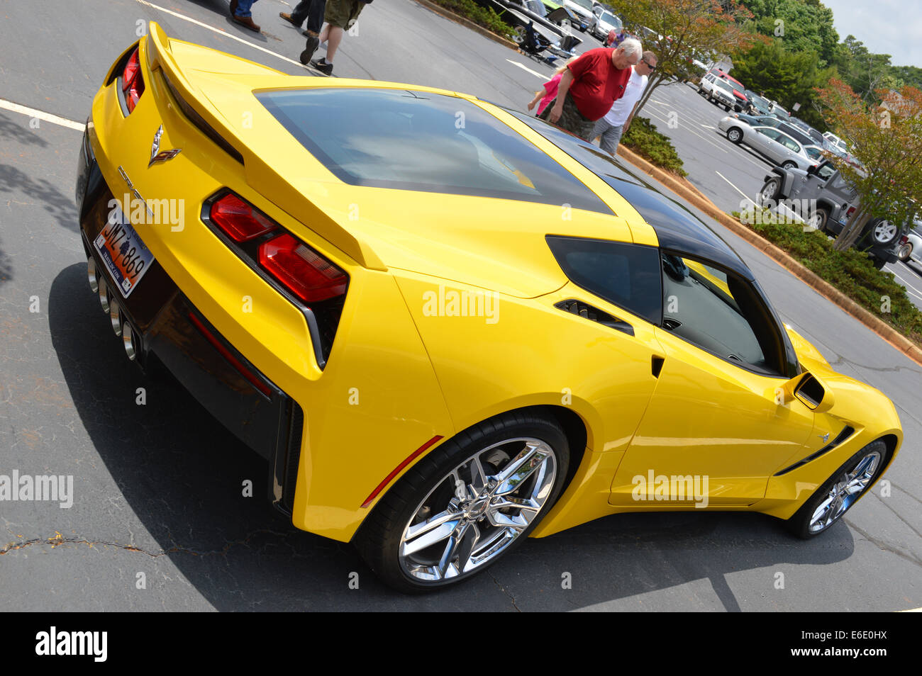 A 2014 Corvette Stingray C7 Stock Photo - Alamy