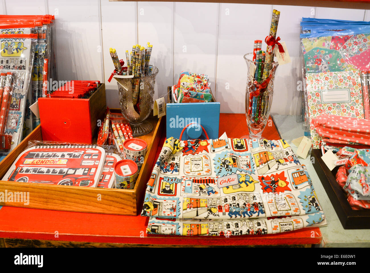 London, UK. 21st Aug, 2014. Shoppers browsing around inside Cath ...