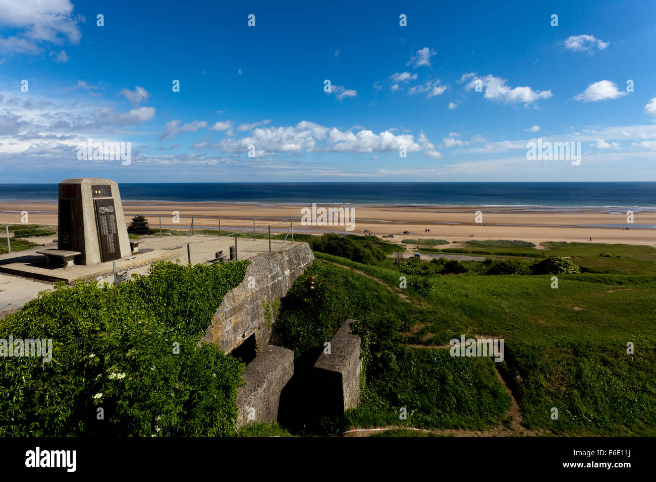 Omaha D-Day landing beach in Normandy Stock Photo - Alamy