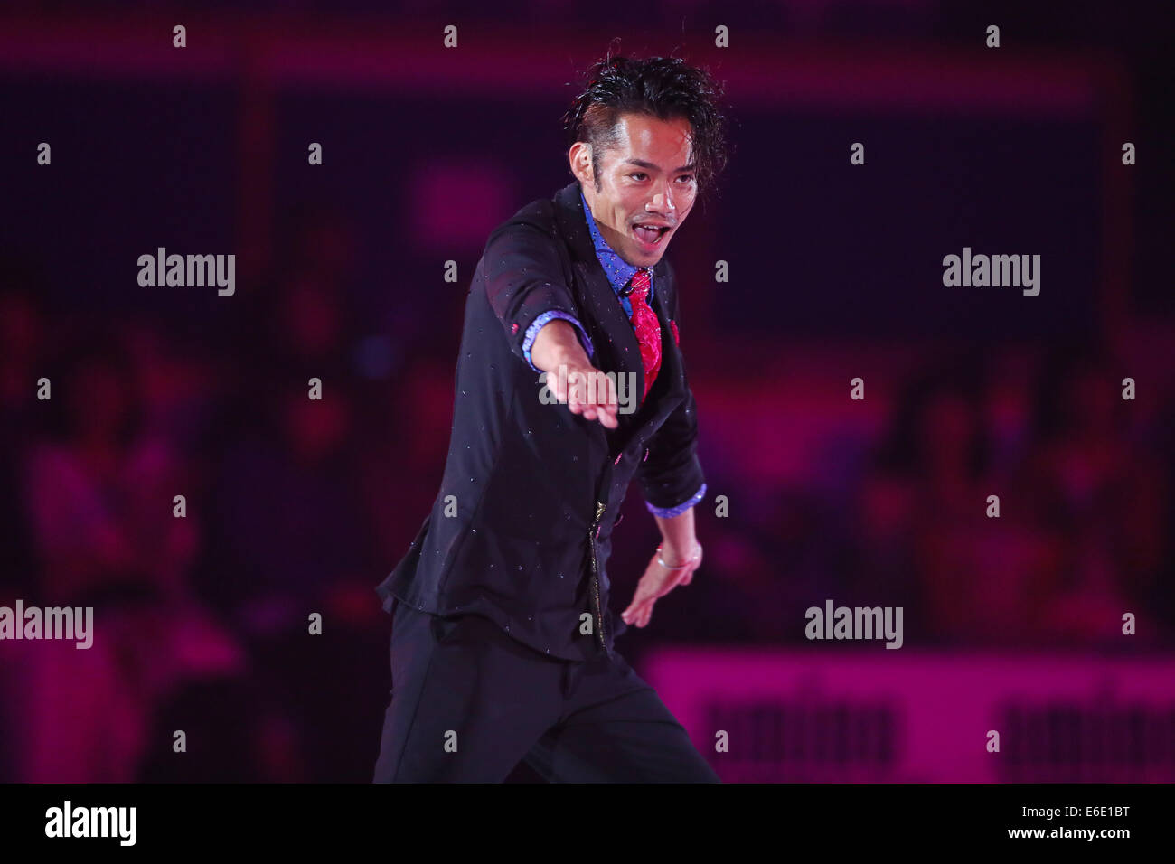 Shinyokohama Skate Center, Kanagawa, Japan. 21st Aug, 2014. Daisuke ...