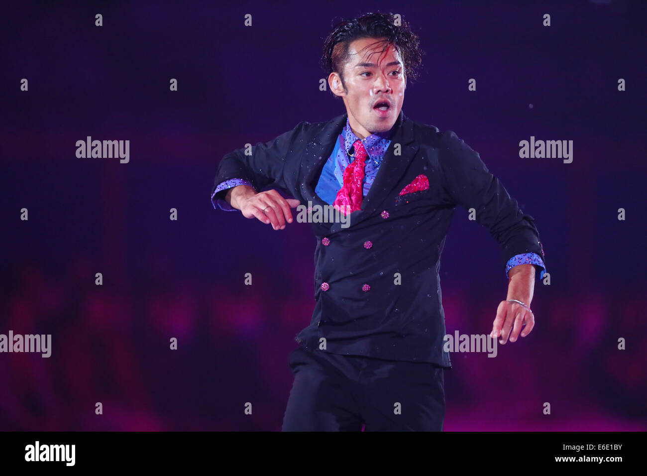 Shinyokohama Skate Center, Kanagawa, Japan. 21st Aug, 2014. Daisuke ...