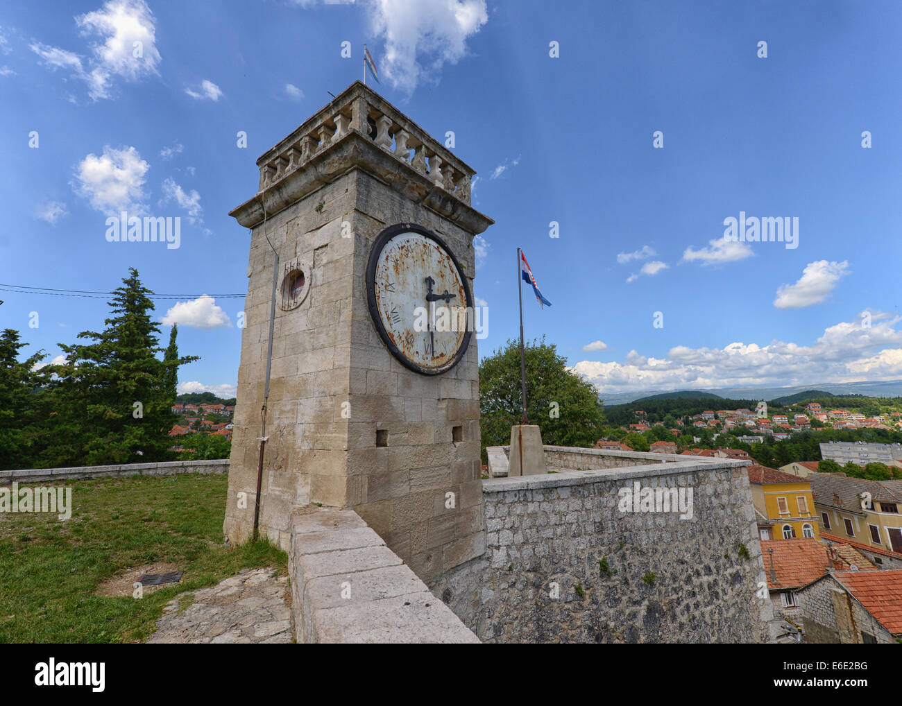 Kamicak Fort in Sinj, Croatia Stock Photo - Alamy