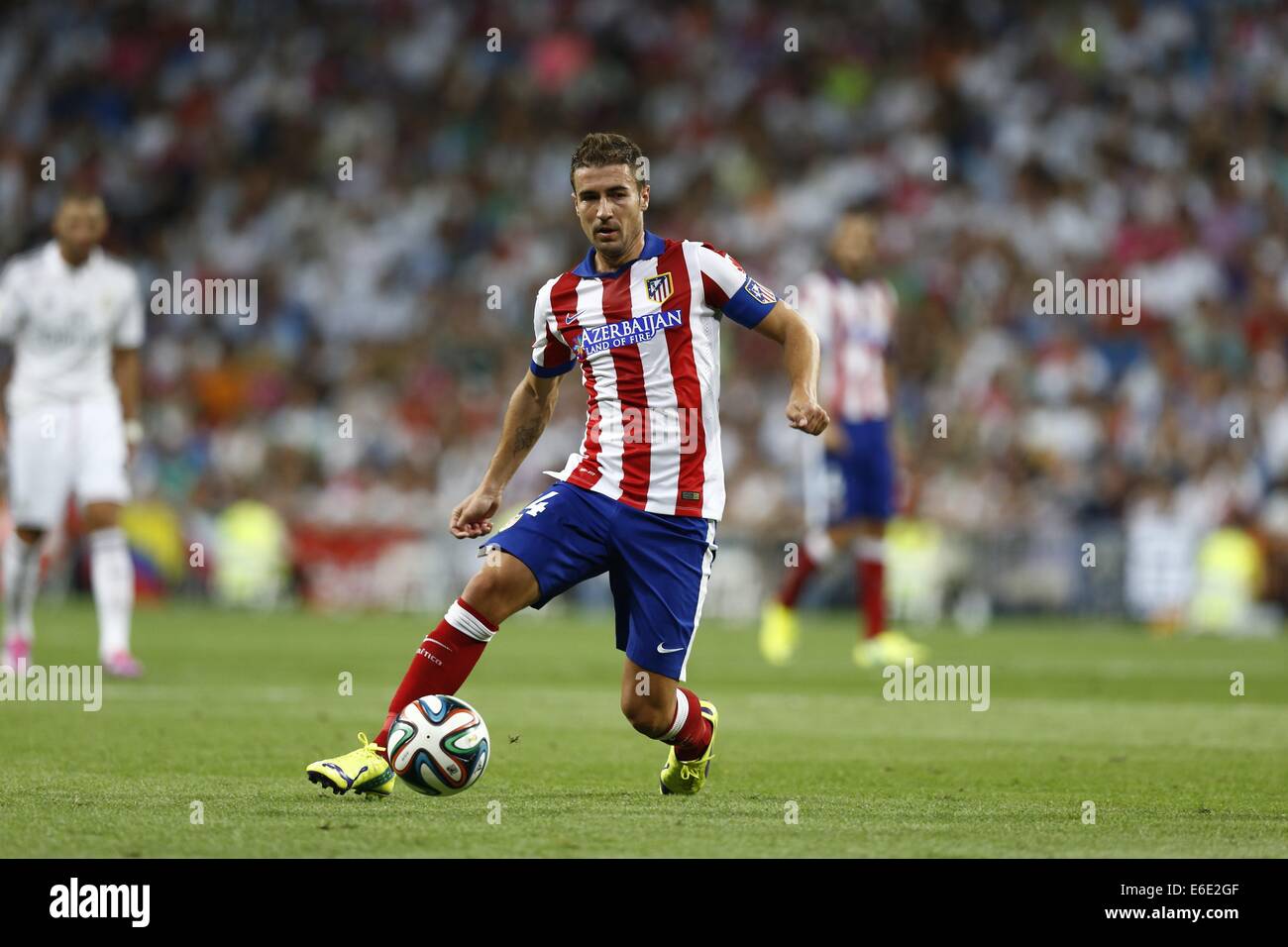 Madrid, Spain. 19th Aug, 2014. Gabi (Atletico) Football/Soccer ...